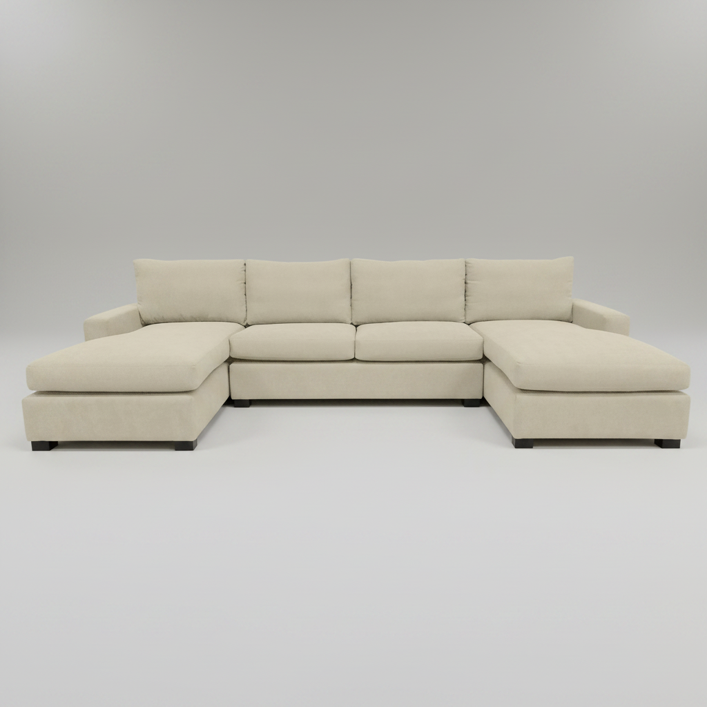 Casey U-Shaped - Spacious Semi-Modular Sofa & Customisable – Bellville ...