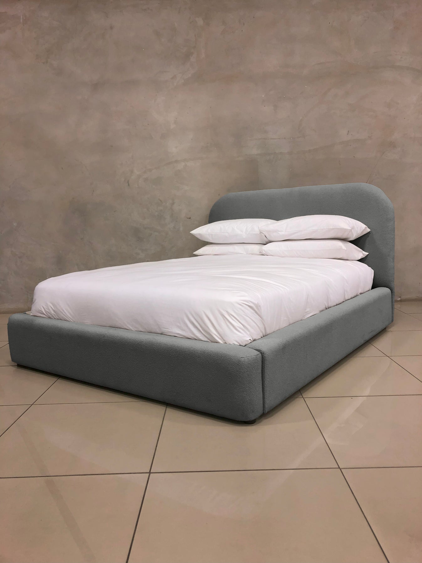Willow Upholstered Bed Set - Customizable Double, Queen & King Size ...